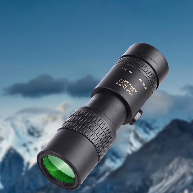Buy 10-300x40 Zoom Monocular Telescope Mini Portable Monoculars ...