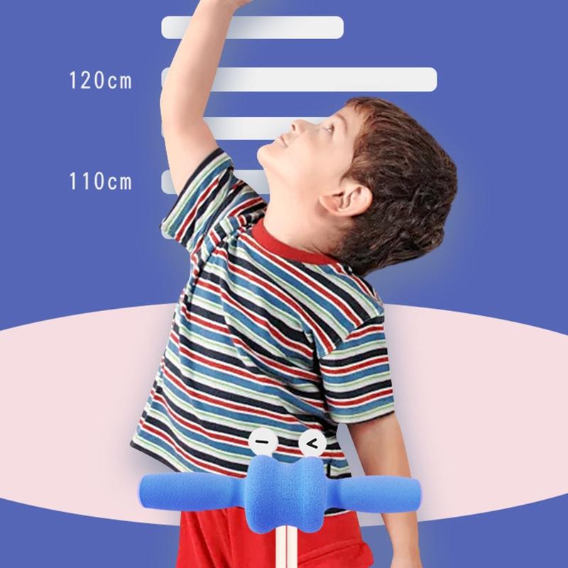 Kids Fun Foam Stick High Jump Toy Toddlers Safe Durable Bungee Jumper ...