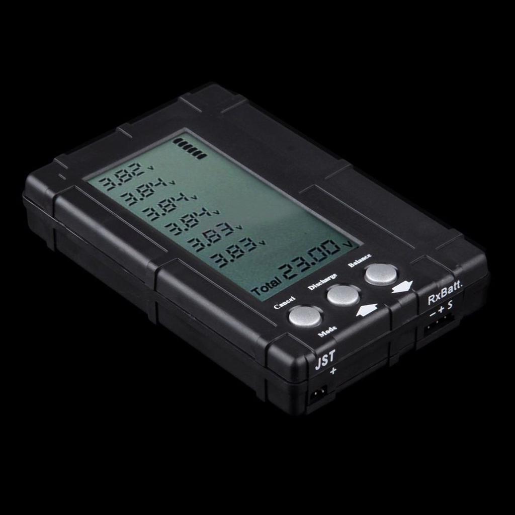 Buy 3 In 1 LCD Discharger Balancer Meter Tester for 2-6S Lipo Li-Fe ...