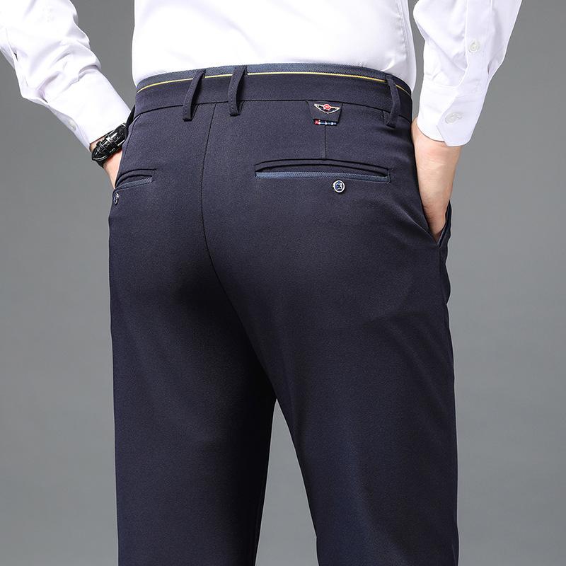Buy Spring Business Men Formal Suit Pants Wedding Bridegroom Trousers ...