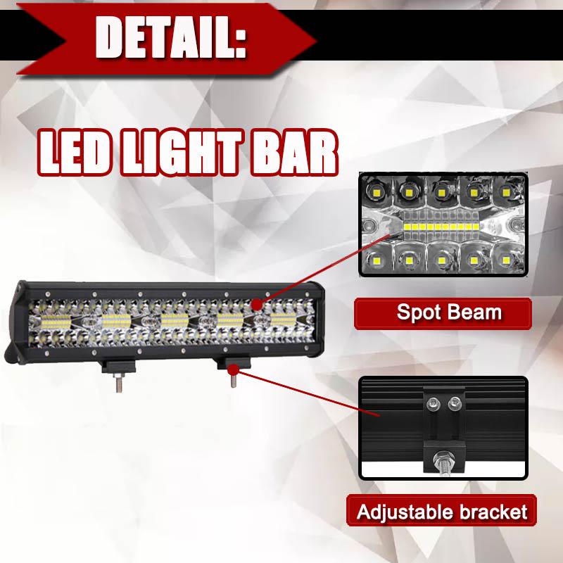 Buy 15 Inch 300W Led Bar Led Working Light Truck Lights for Car Boat ...
