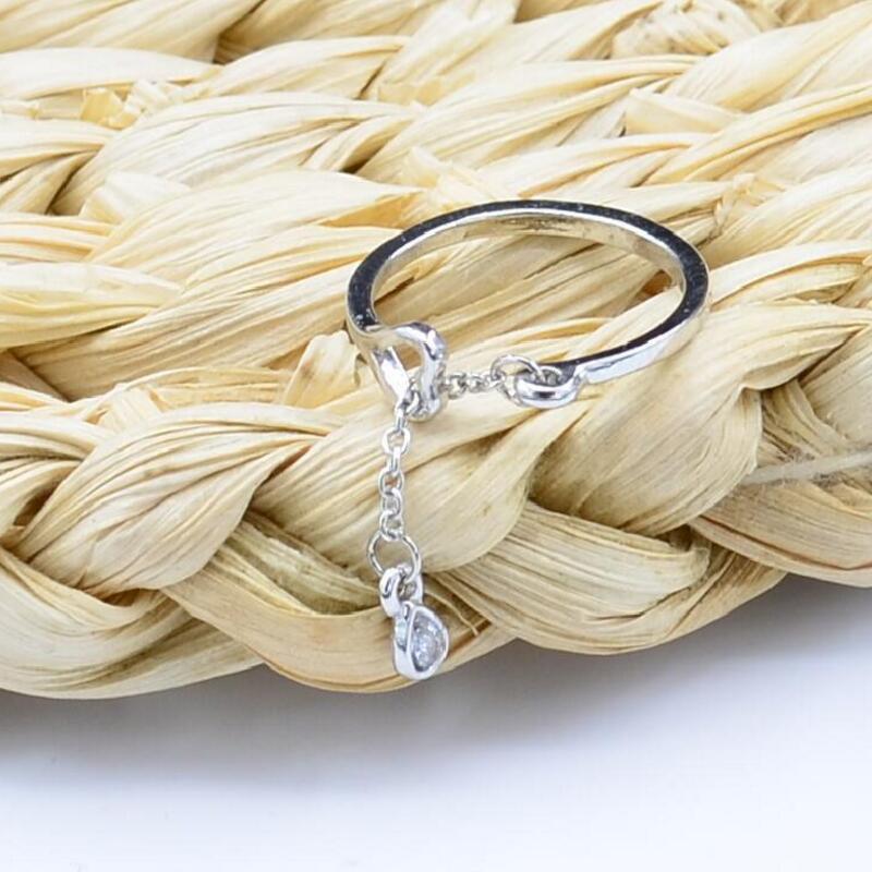 Cheap Hot Buy Women's Korean-Style Water Drop Open Ring Creative Simple ...