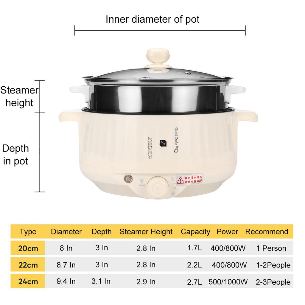 Cheap Multifunction Electric Cooker Skillet Wok Electric Hot Pot For ...