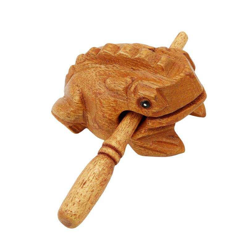 Buy Wooden Frog Musical Instrument Croaking Percussion Toy For All Ages ...