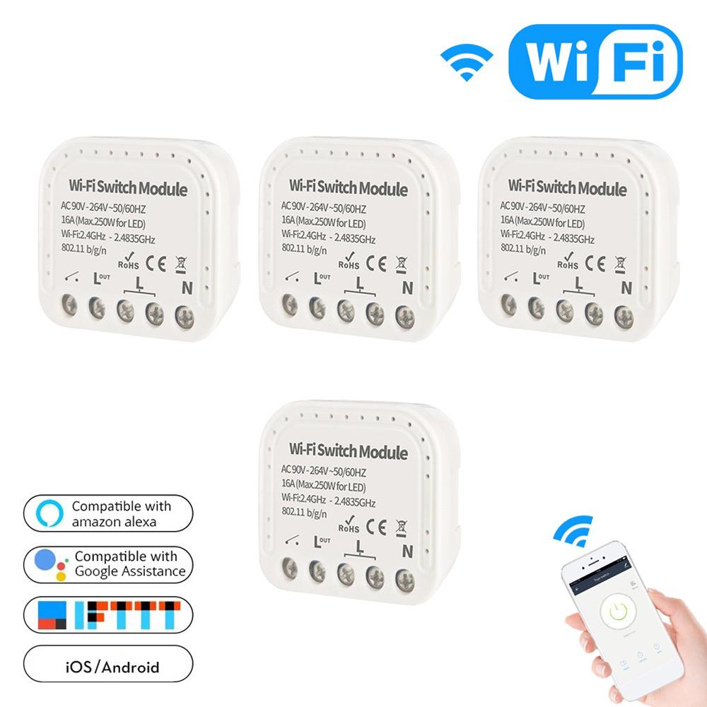 Buy Wi-Fi Switch Module 2 Way TY-WiFi-501 Wireless Remote Voice Control ...