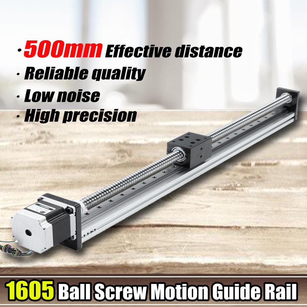Buy 500mm Electric 1605 Ball Screw Linear Actuator Motion Guide Rail W ...