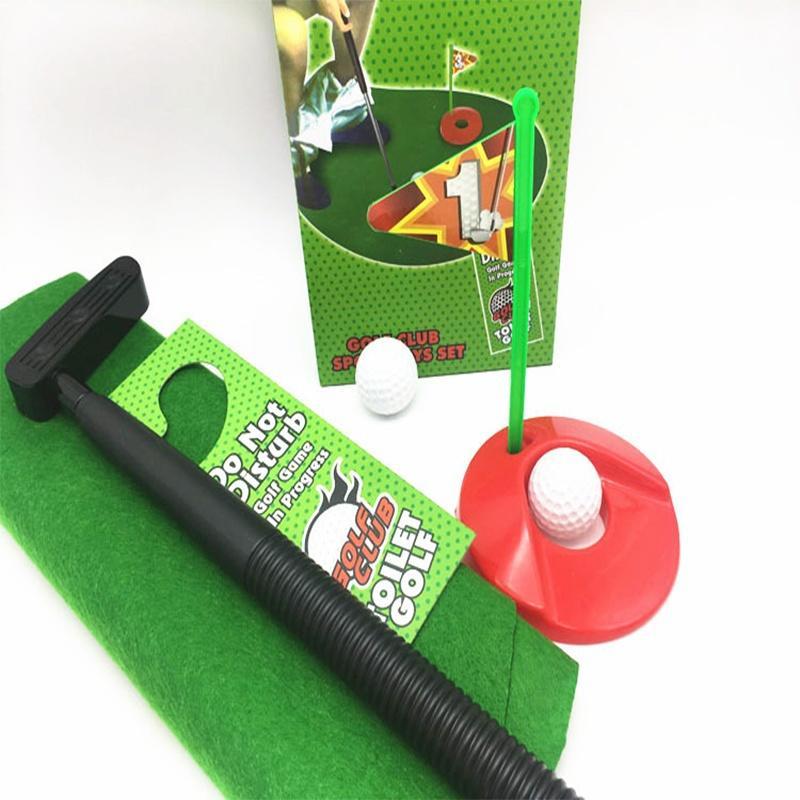 Buy Funny Potty Putter Toilet Time Mini Golf Game Novelty Gag Gift Toy ...