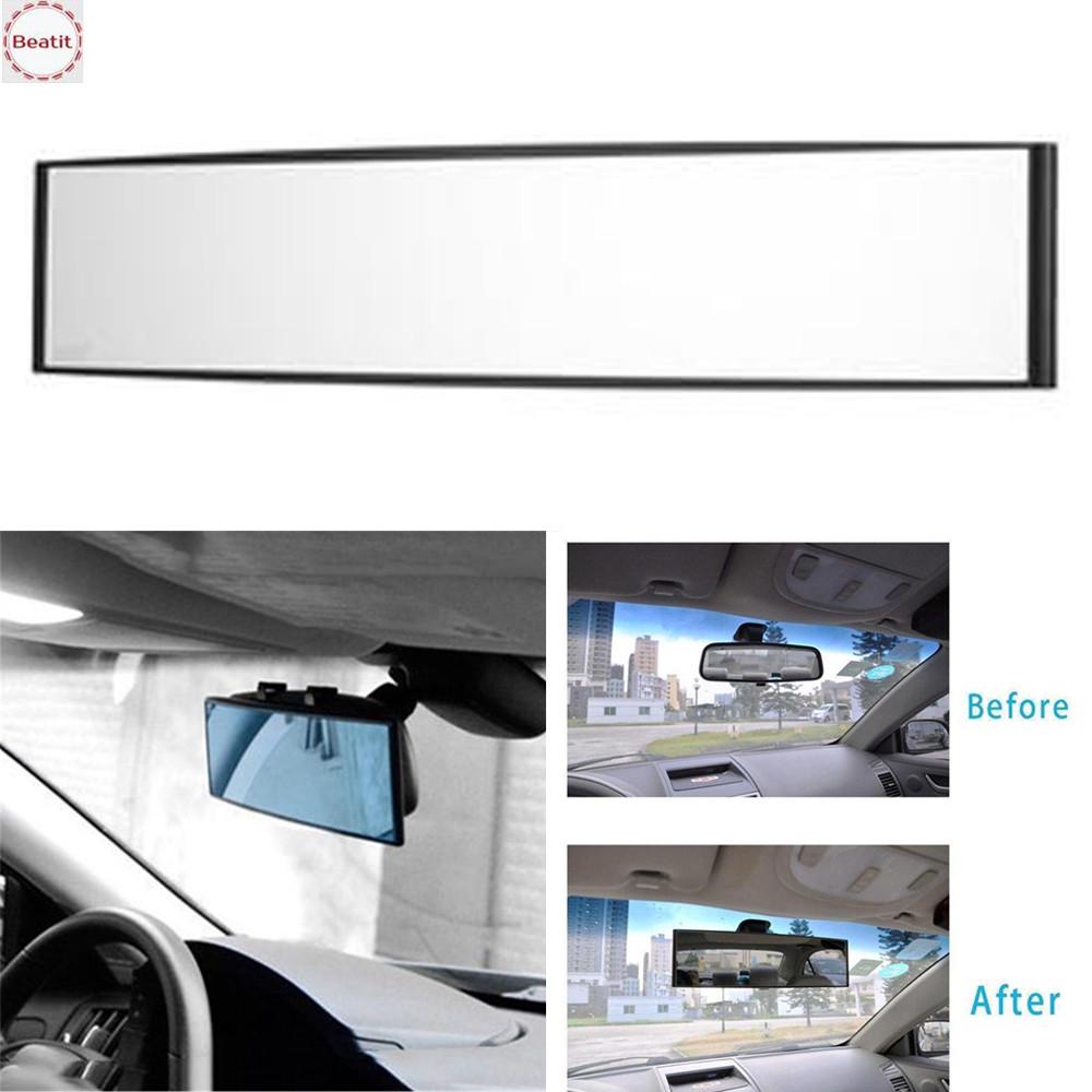 Buy Universal Car Wide Rearview Mirror Curve Inner Clip On Rear View ...