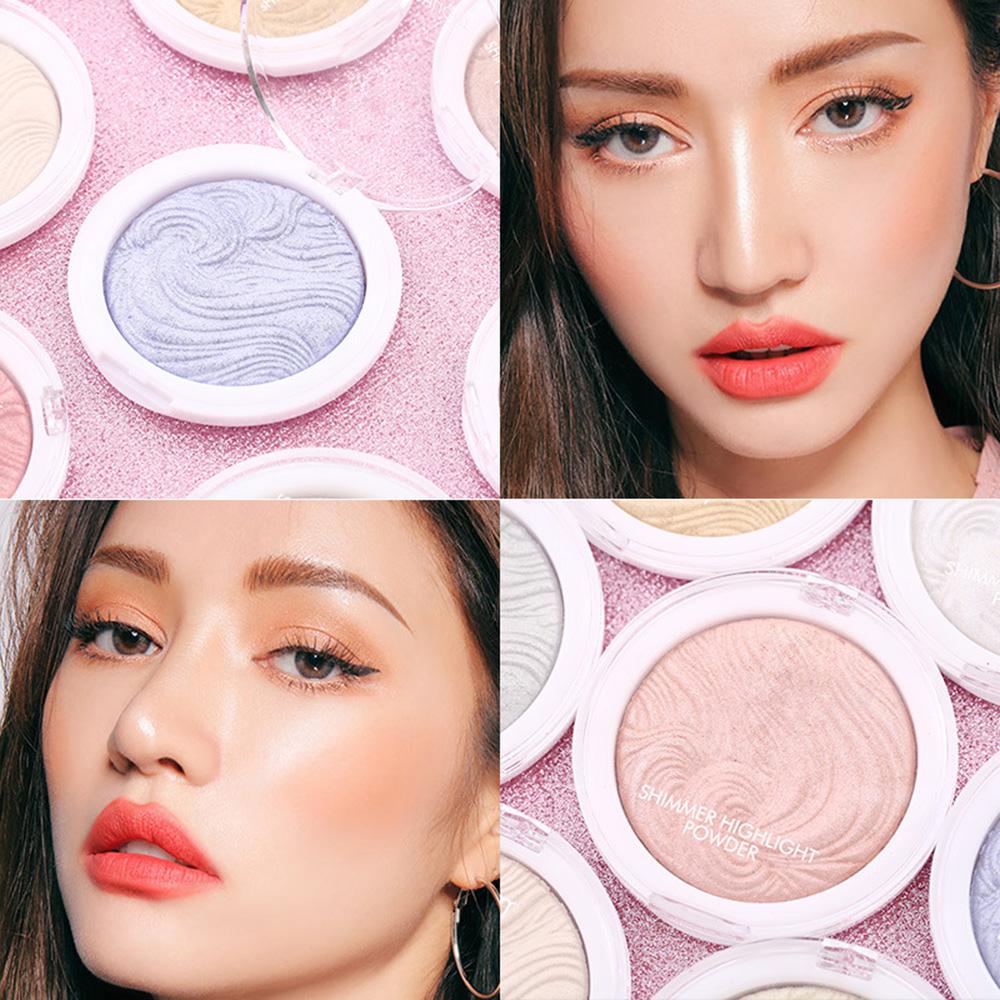 Buy Highlight Powder Contour Glitter Highlighter For Makeup Women Long ...