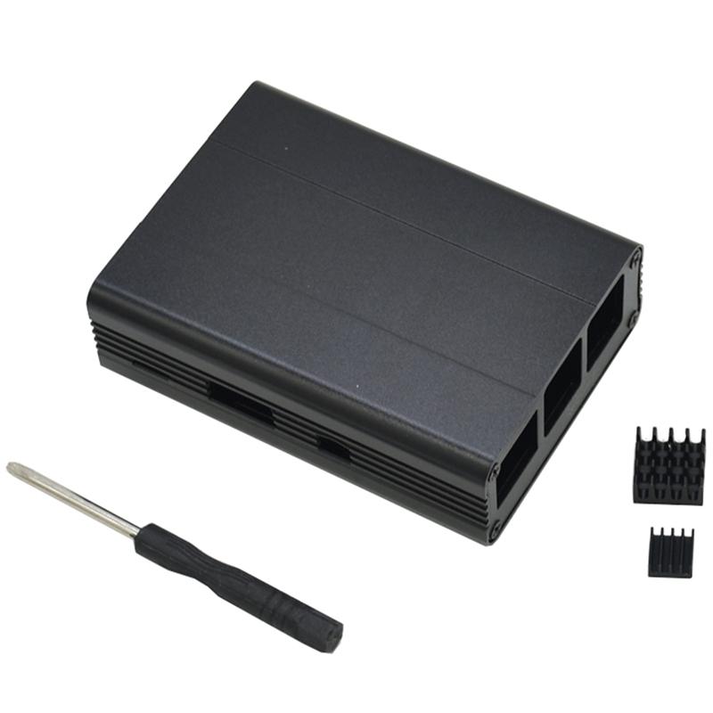 Buy Tinker Board Case Aluminum With Fan +Heat Sink Black Case For Asus ...