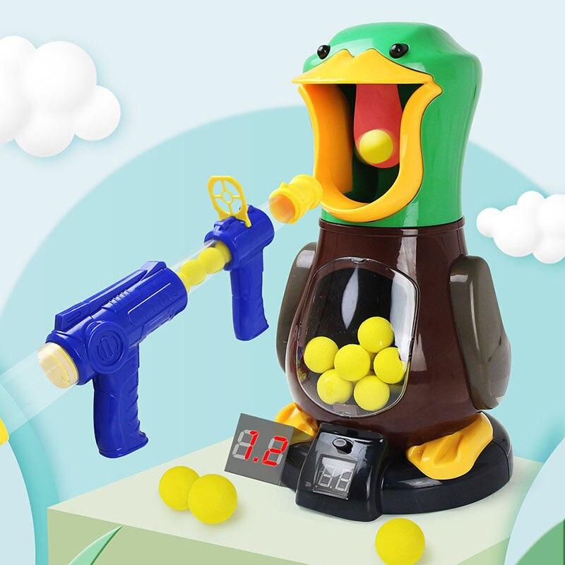 Buy Novelty Shooting Toys with Light Hungry Shooting Duck Air-Powered ...