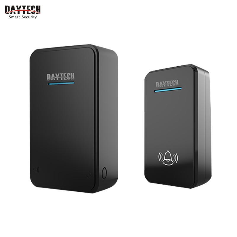 Wireless Door Bell IP44 Doorbell 300M Range 6 Volume 48 Ring Tones Door ...