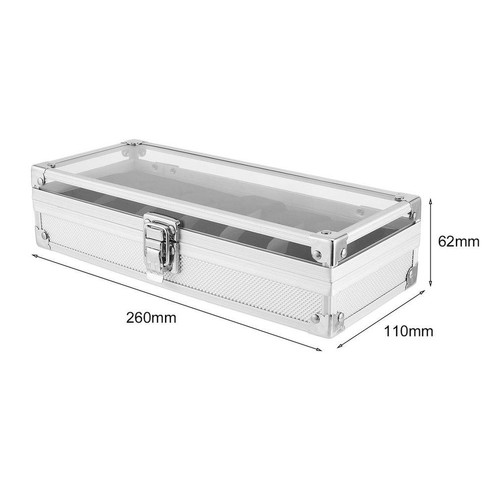 Cheap Rainbow 6 Grid Insert Slots Jewelry Watches Display Storage Box ...