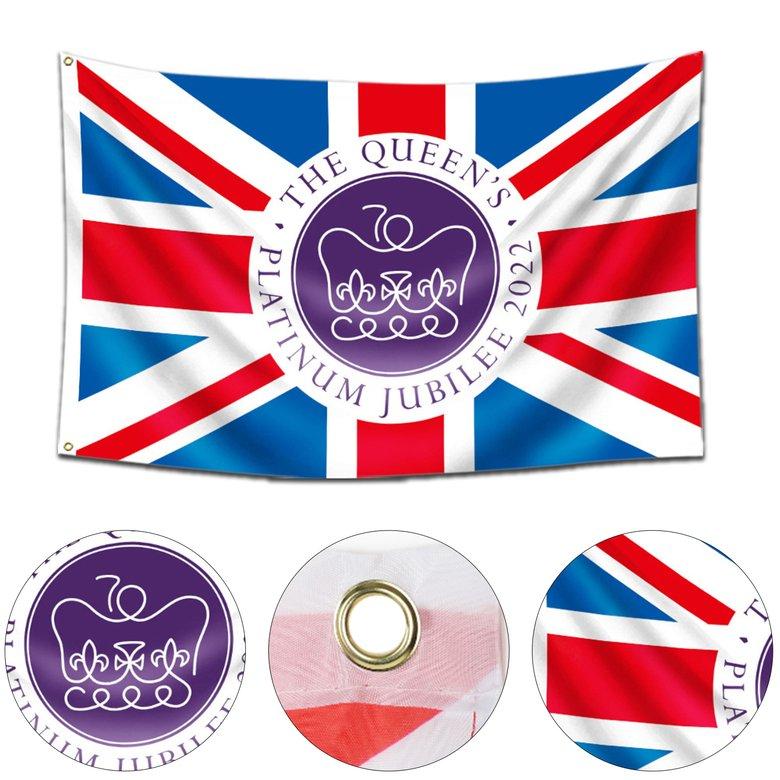 Buy Flag Elizabeth II The Queen's Platinum Jubilee 70th Anniversary ...
