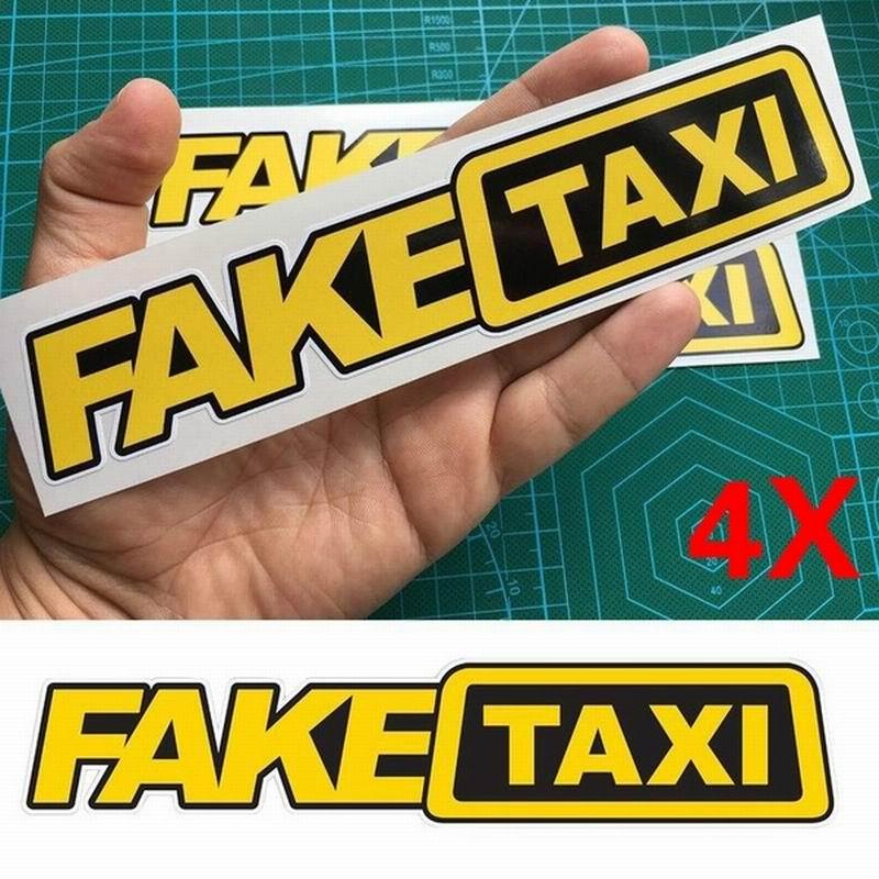 Buy 4Pcs Funny Auto Decorations Window Car Vinyl Waterproof Reflective ...