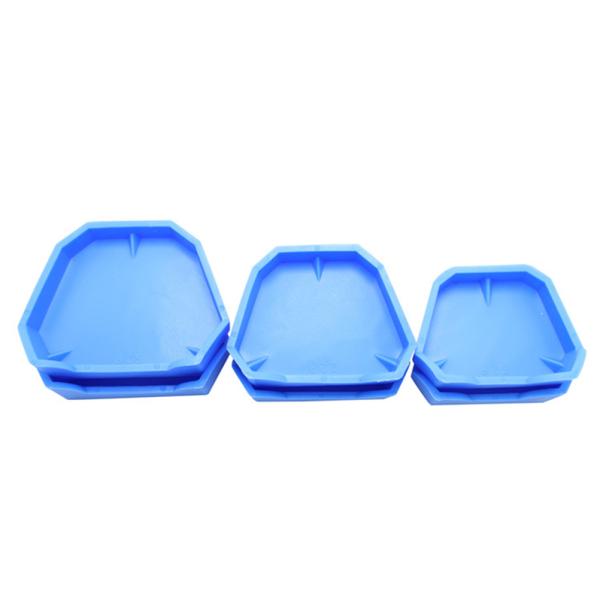 Buy 6PCS Plaster Model Base Upper and Lower Model Foundation Former ...