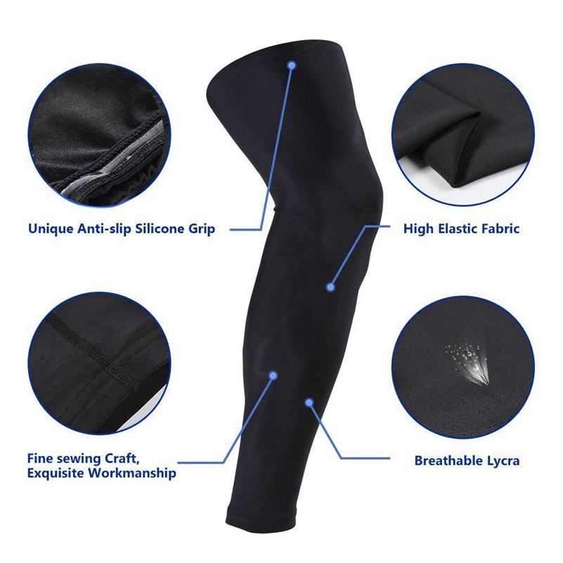 Buy 1 Pc Compression Socks Knee High Support Stocking Leg Thigh Sleeve ...