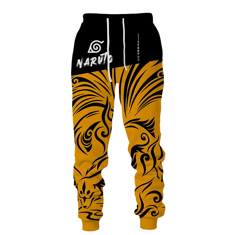 Cheap Men and Women Naruto 3D Drawstring Pants Casual Loose Elastic ...