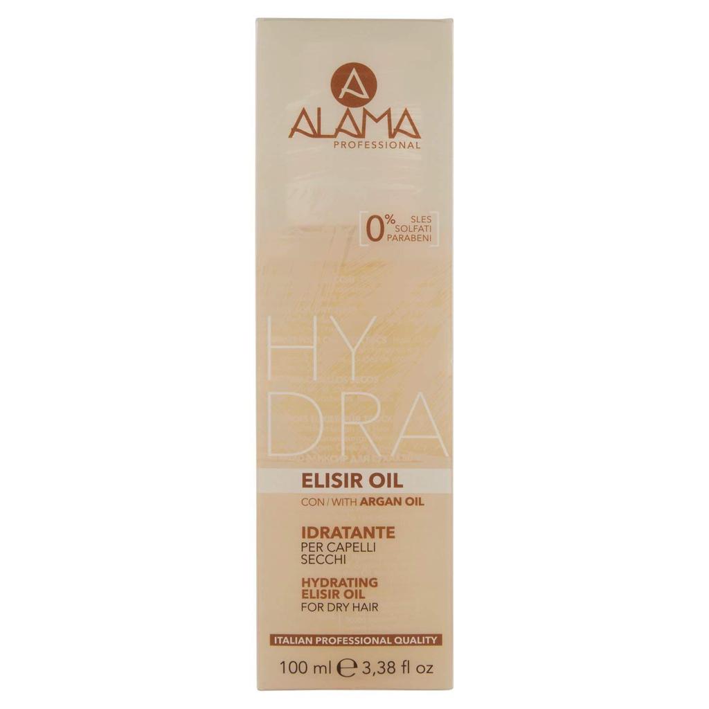 Alama Professional Hydrating Argan Oil Elisir for Dry Hair 100 Ml ...