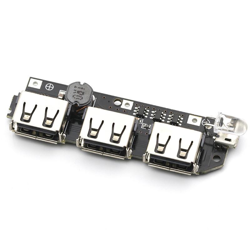 Cheap 5V 1A 1.5A 2.1A 3 USB Power Bank Charger Circuit Board Step Up ...