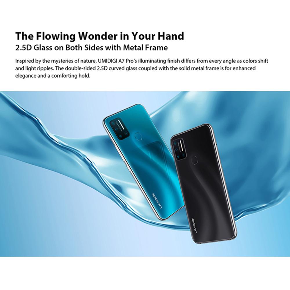Buy UMIDIGI A7 Pro 6.3inch Full Screen Andriod 10 LPDDR4X 128GB ROM Octa Core Mobile Phones at ...