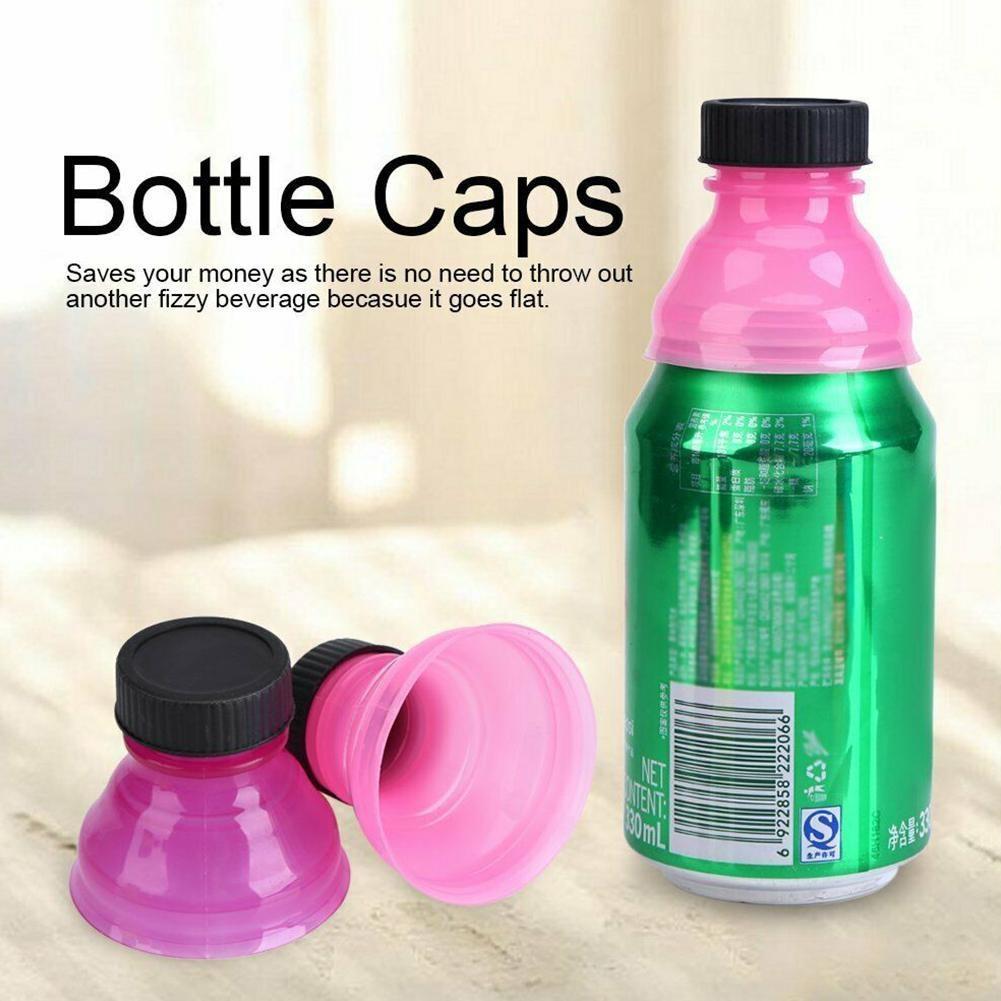 Buy 6Pcs/Set Creative Can Convert Soda Savers Toppers Reusable Bottle ...