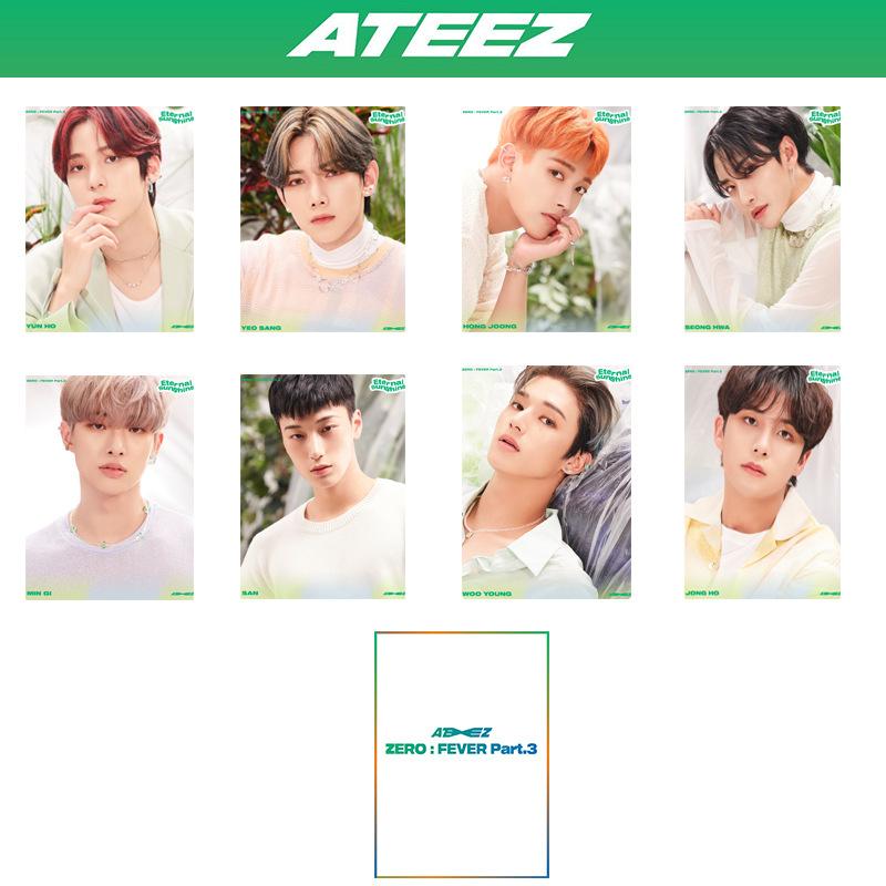Buy ATEEZ New Album ZERO New Limited Card Photo Card Random Card ...