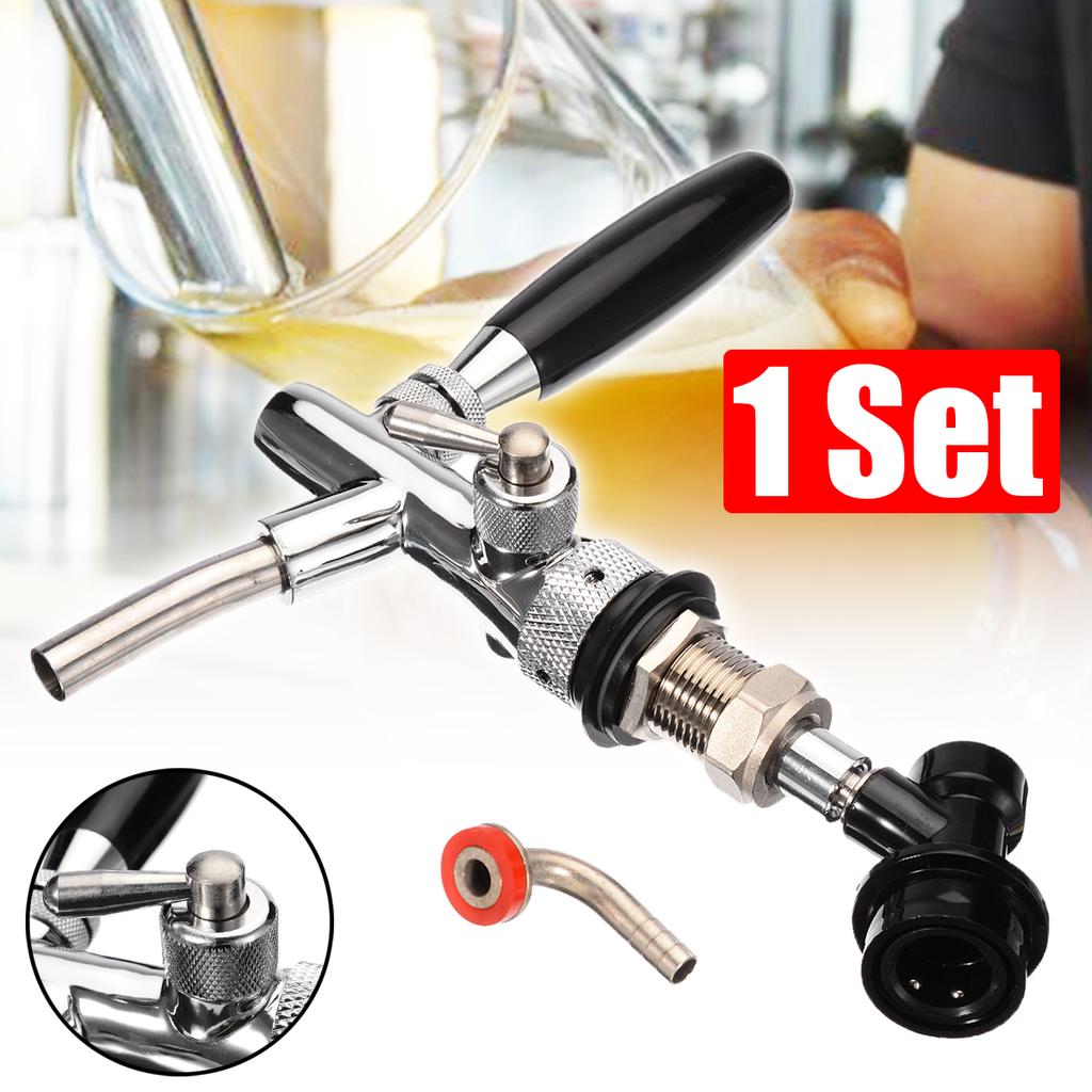 Buy Pdtoweb Adjustable Stainless Steel Beer Tap Faucet Homebrew Keg ...
