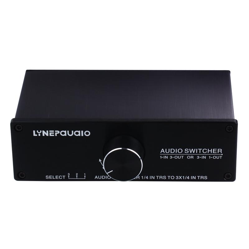 Buy Lynepauaio Audio Switcher 1 Input 3 Output Or 3 Input 1 Output ...