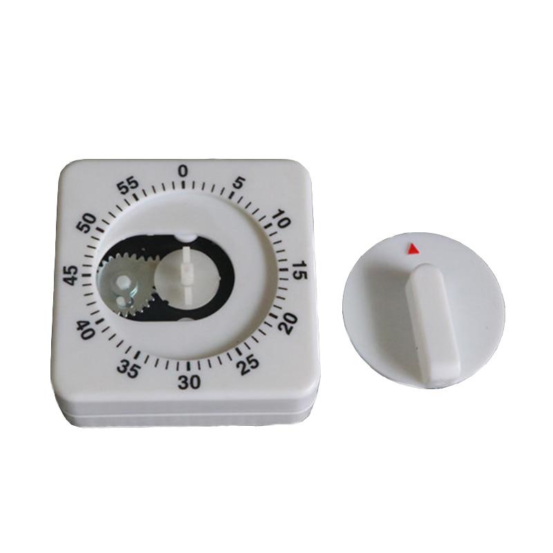 Buy 60 Minutes White Square Kitchen Timer Count Down Alarm Reminder ...