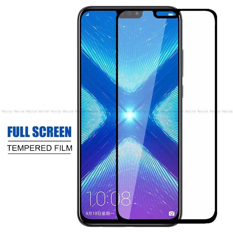 Buy Full Cover Tempered Glass For Huawei Honor 8X 8C 10 9 Lite 7C 6C 7A ...