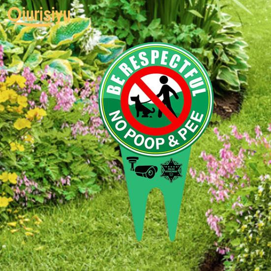 💰Kaufe Aluminum Reflective No Peeing Imformation Board Warning Sign zum ...