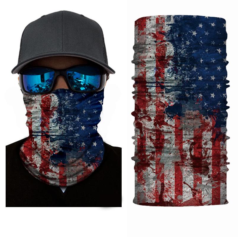 Buy The Old Glory Cycling Motorcycle Head Scarf Neck Warmer Face Mask ...