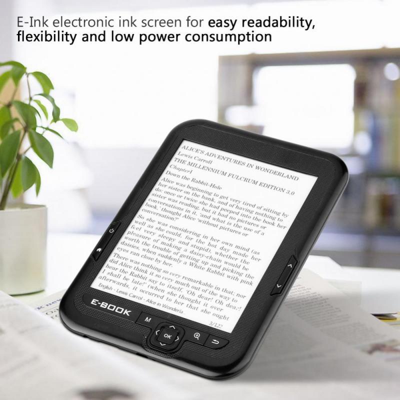 Buy 4G/8G/16G Portable E-paper E-ink 6 Inch E-reader E-book Reader ...
