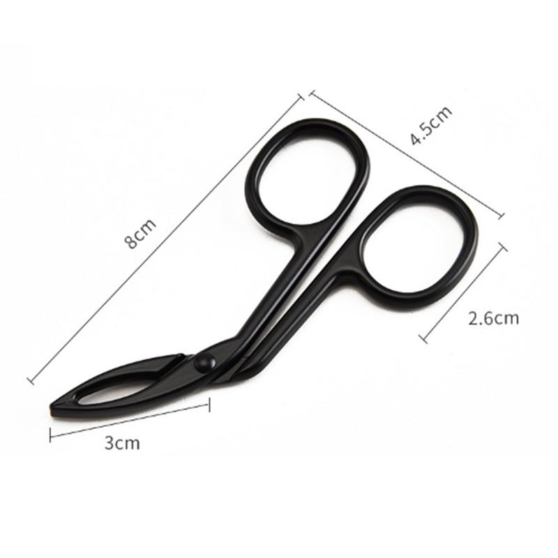 Buy Make Up Scissors Makeup Pinzas Tool Eyebrow Tweezers Eyelash ...