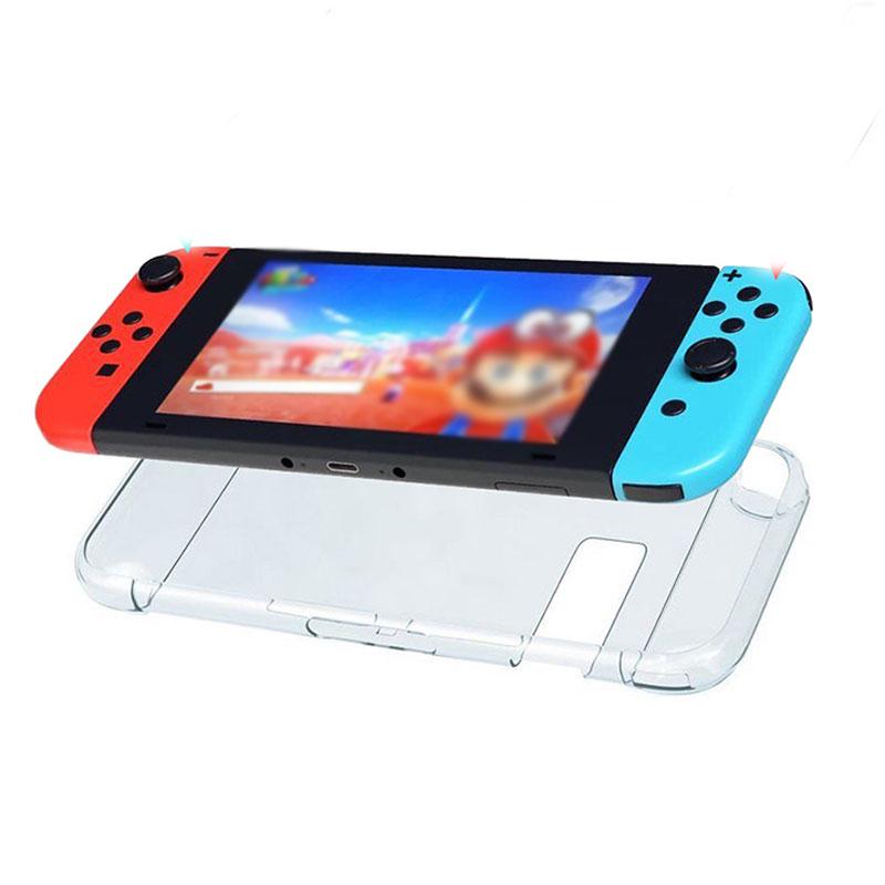 Fit for Nintendo Switch Transparent Crystal Shell Clear Shockproof ...