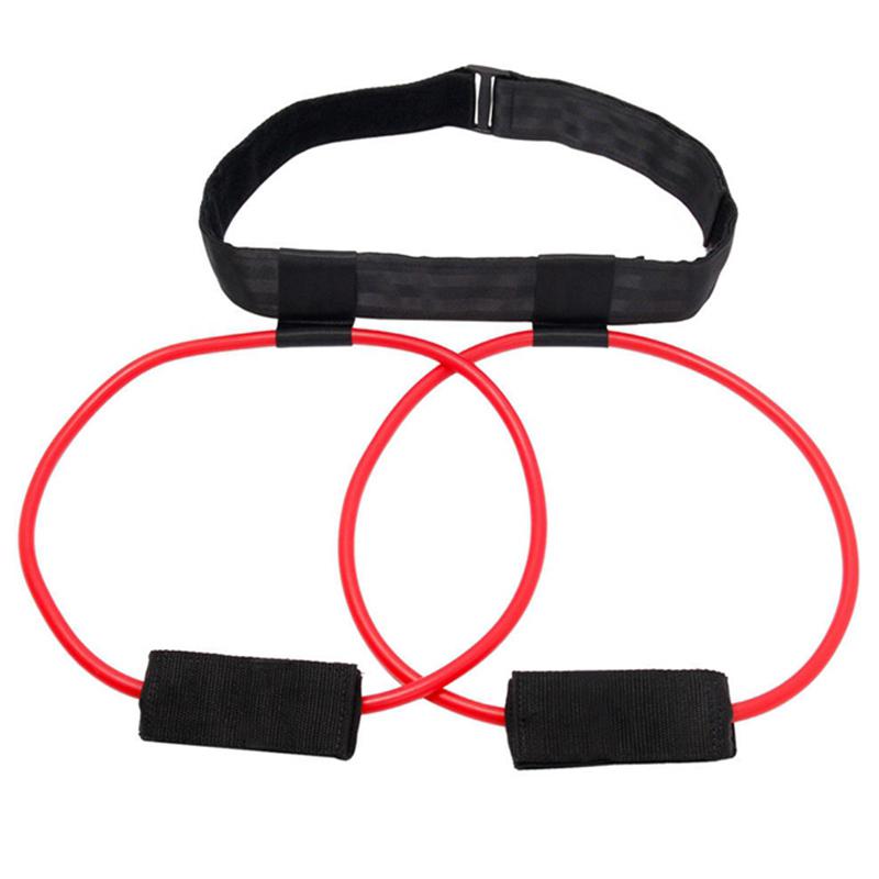 Cheap Fitness Leg Muscles Trainer Booty Belt Resistance Band Hip ...