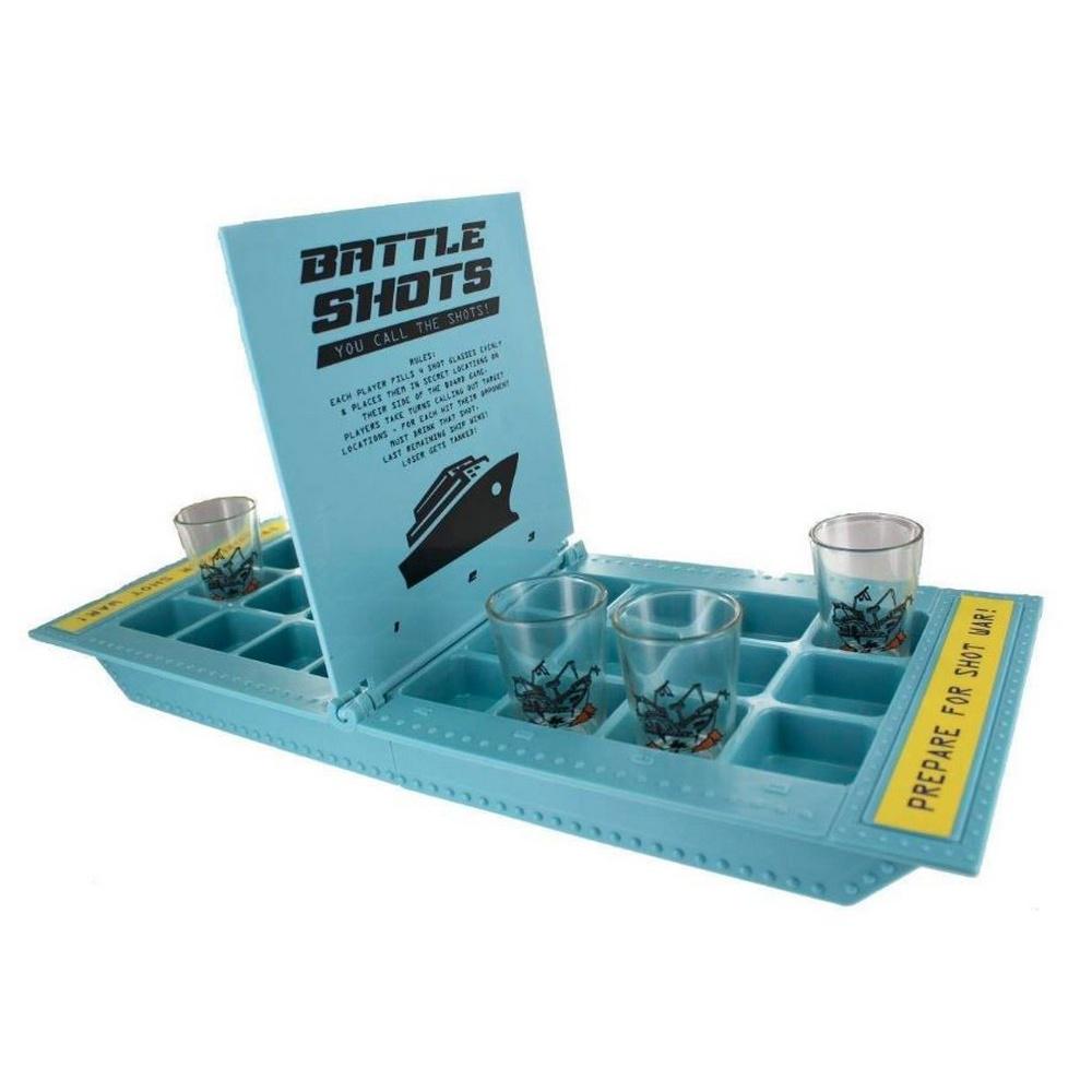 Christmas Shop Unisex Adults Battle Shots Drinking Game (Bleu ...