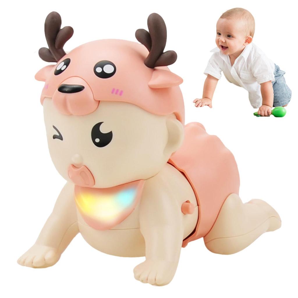 Buy Crawling Dolls | Baby Toy Music Light Crawling | Light Up Music ...