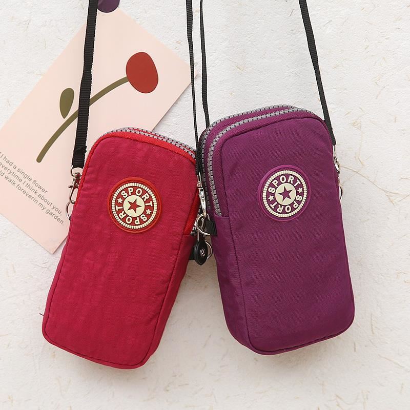 Koupit Canvas Mini Mobile Phone Bag Pouch For Samsung/iPhone/Huawei ...