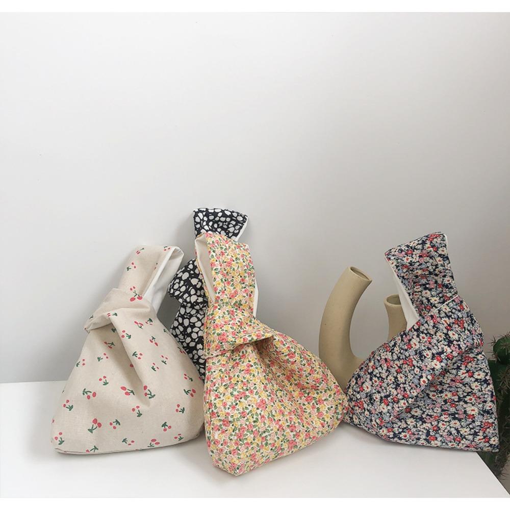 Cheap Japanese Coin Purses Knot Eco Friendly Simple Grocery Pouch Wrist ...