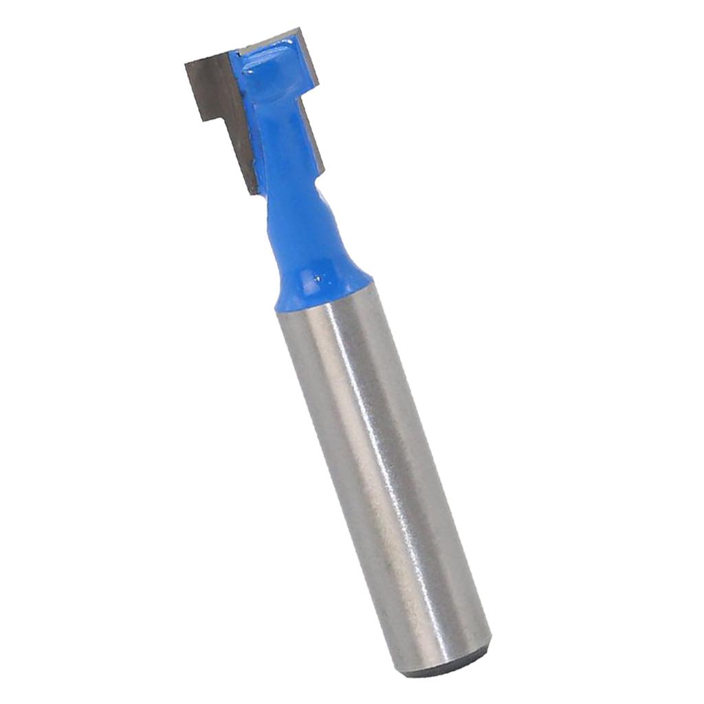Buy 8mm Shank Keyhole T Slot Woodworking Cutter Router Bit 3/8" at ...