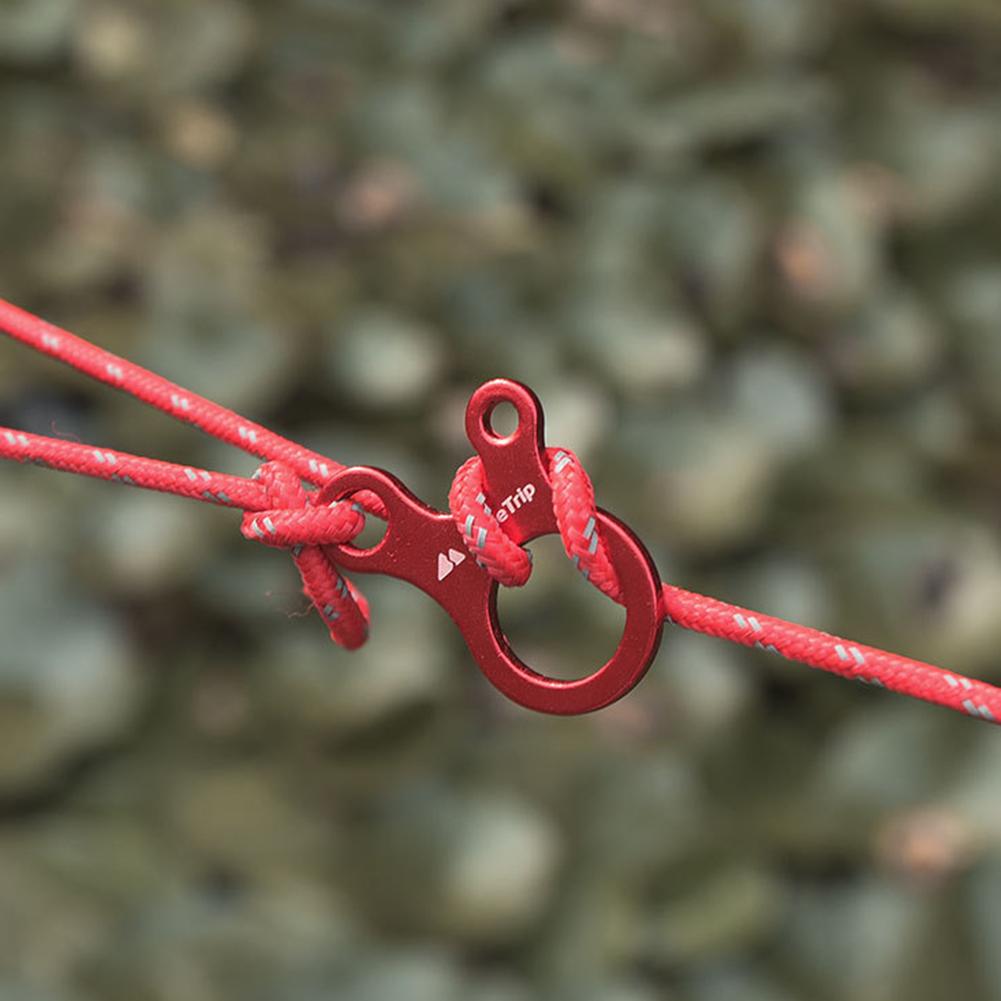 Купить 10Pcs Tent Guy Lines Tensioners 3 Hole for Picnic Hiking Outdoor ...