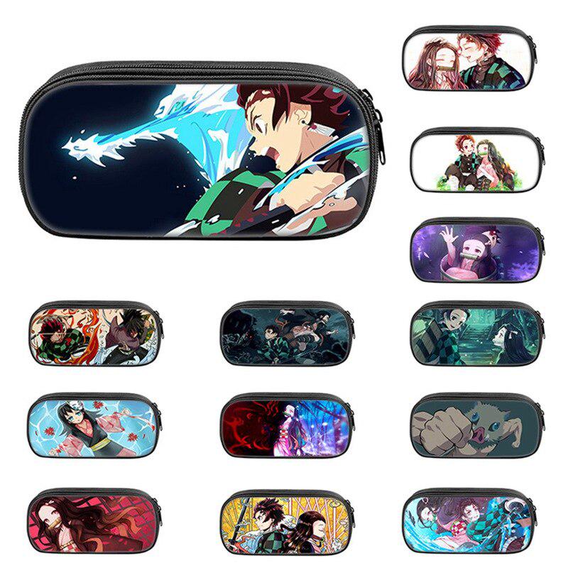 Cheap Demon Slayer: Kimetsu No Yaiba Multi-function Pencil Case Cartoon ...