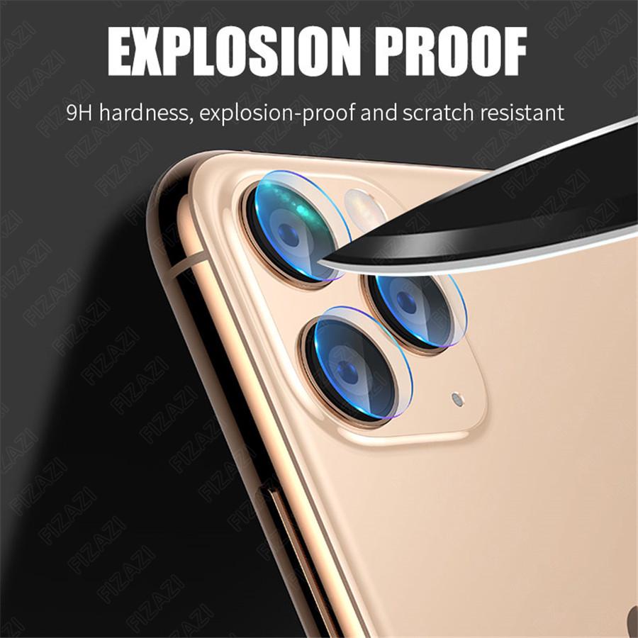 Buy For iPhone 11 Pro Max Back Camera Lens Protector Tempered Glass ...