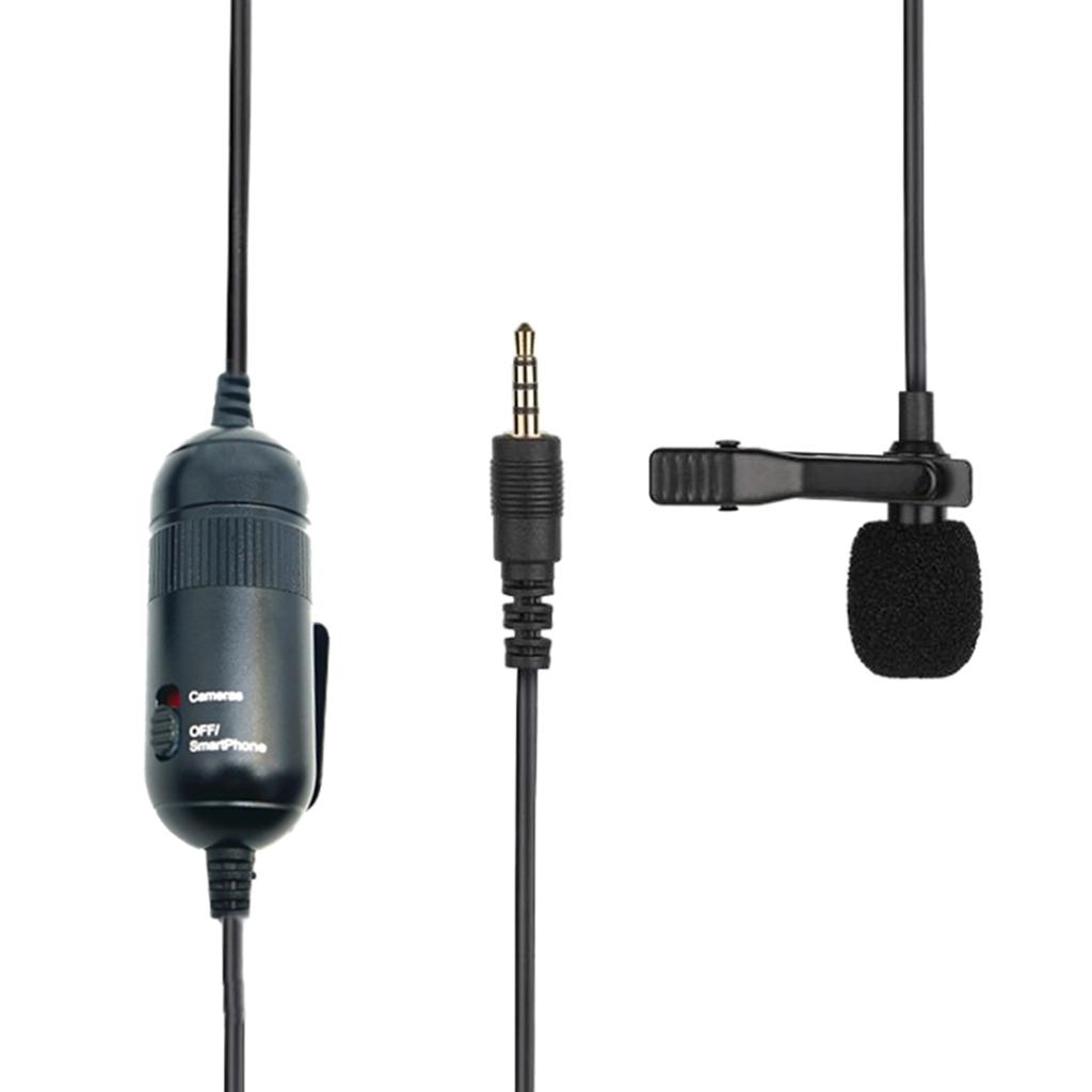 Buy Professional SLR Camera Mobile Phone Collar Clip microphone Tape at ...