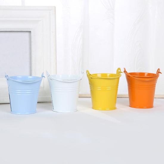 Satın alın Cute Mini Solid Color Pail Bucket Wedding Party Candy ...