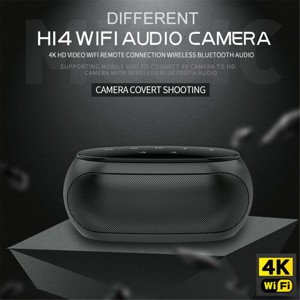 Buy 4K UHD Spy Hidden Camera Bluetooth Speaker Camera WIFI IP Wireless ...