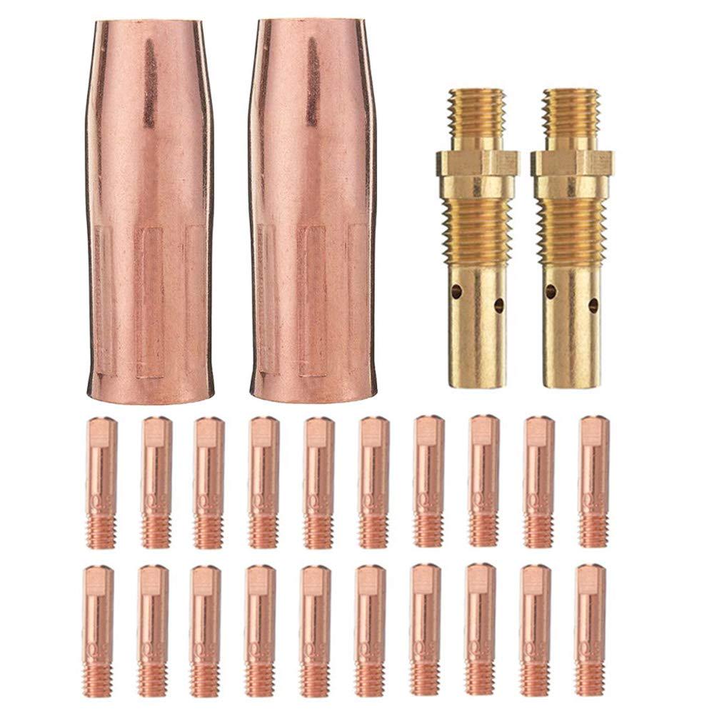 Buy 24 Pcs MIG Welding Kit For 0.035" Lincoln 100L Tweco Mini/1 Gas ...