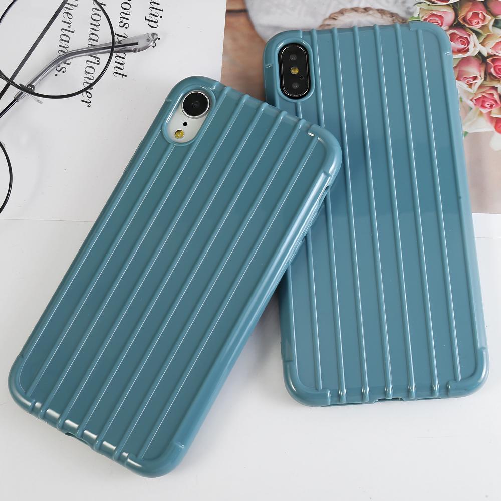 Buy Lack Blue Color Phone Case For iPhone XS Max X XR 8 7 6 6S Plus ...